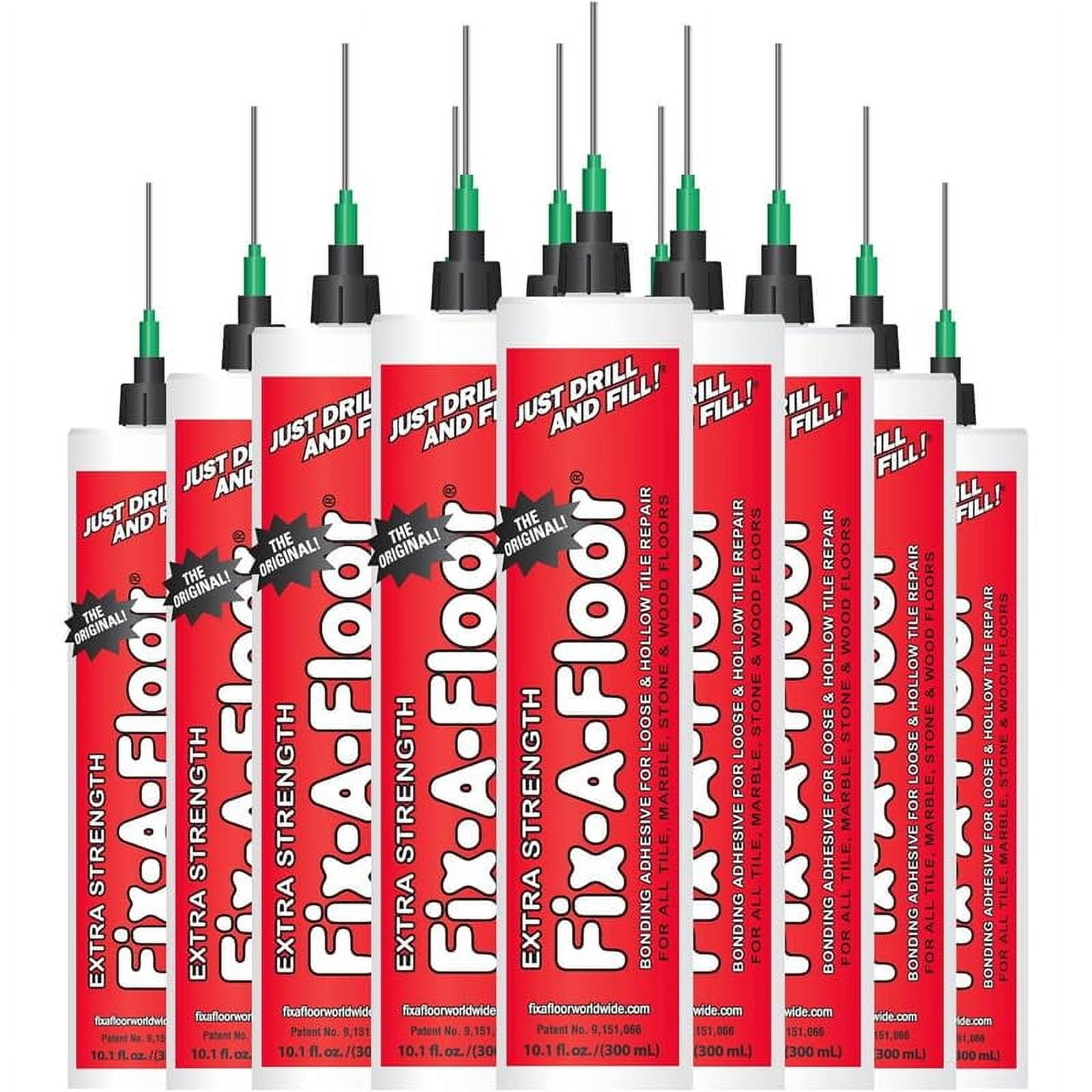The Original Fix-A-Floor Loose Tile Repair Adhesive PRO Pack! Includes ...