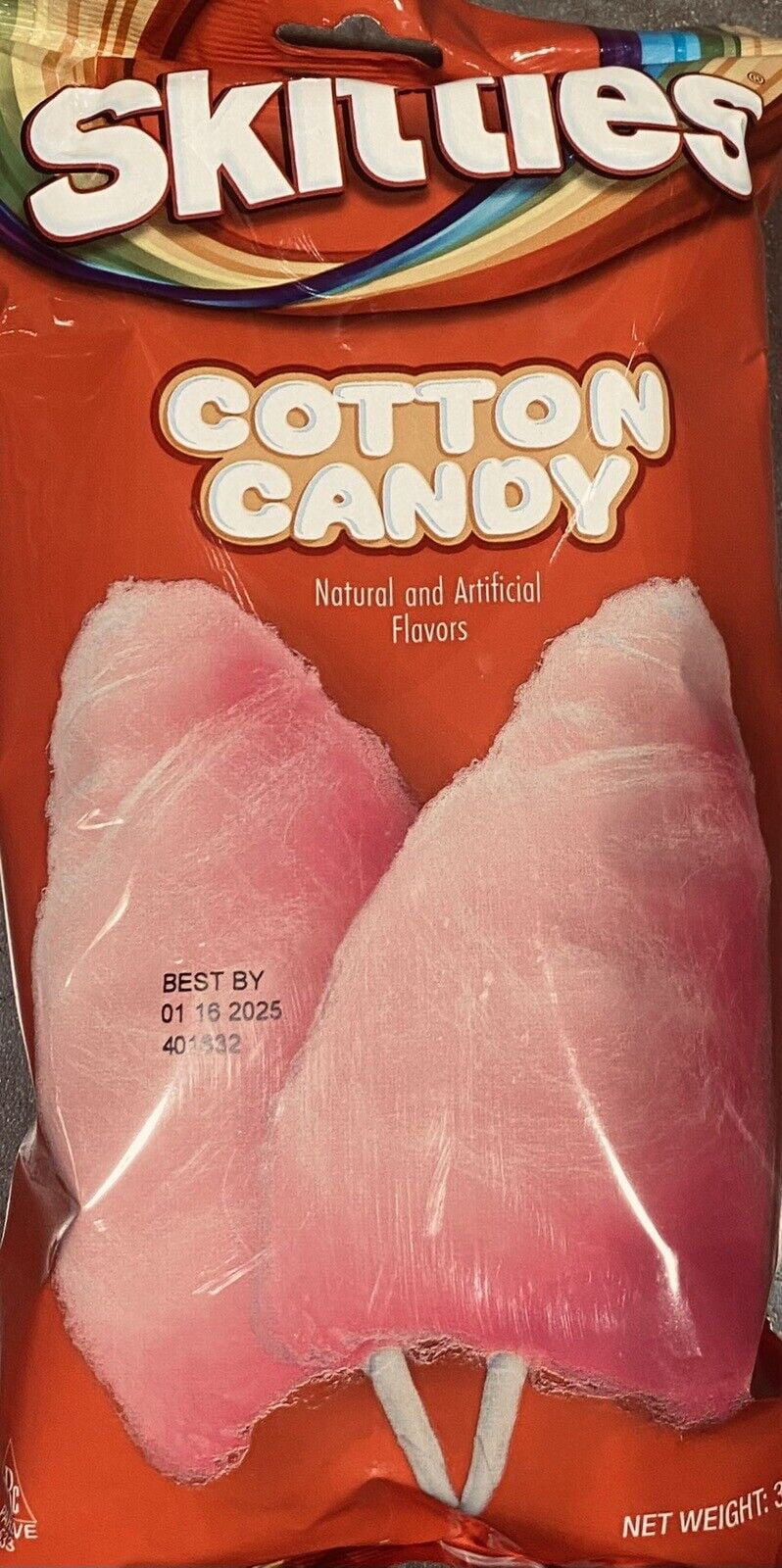 Original Flavor Cotton Candy - 3.1 oz Bag - Walmart.com