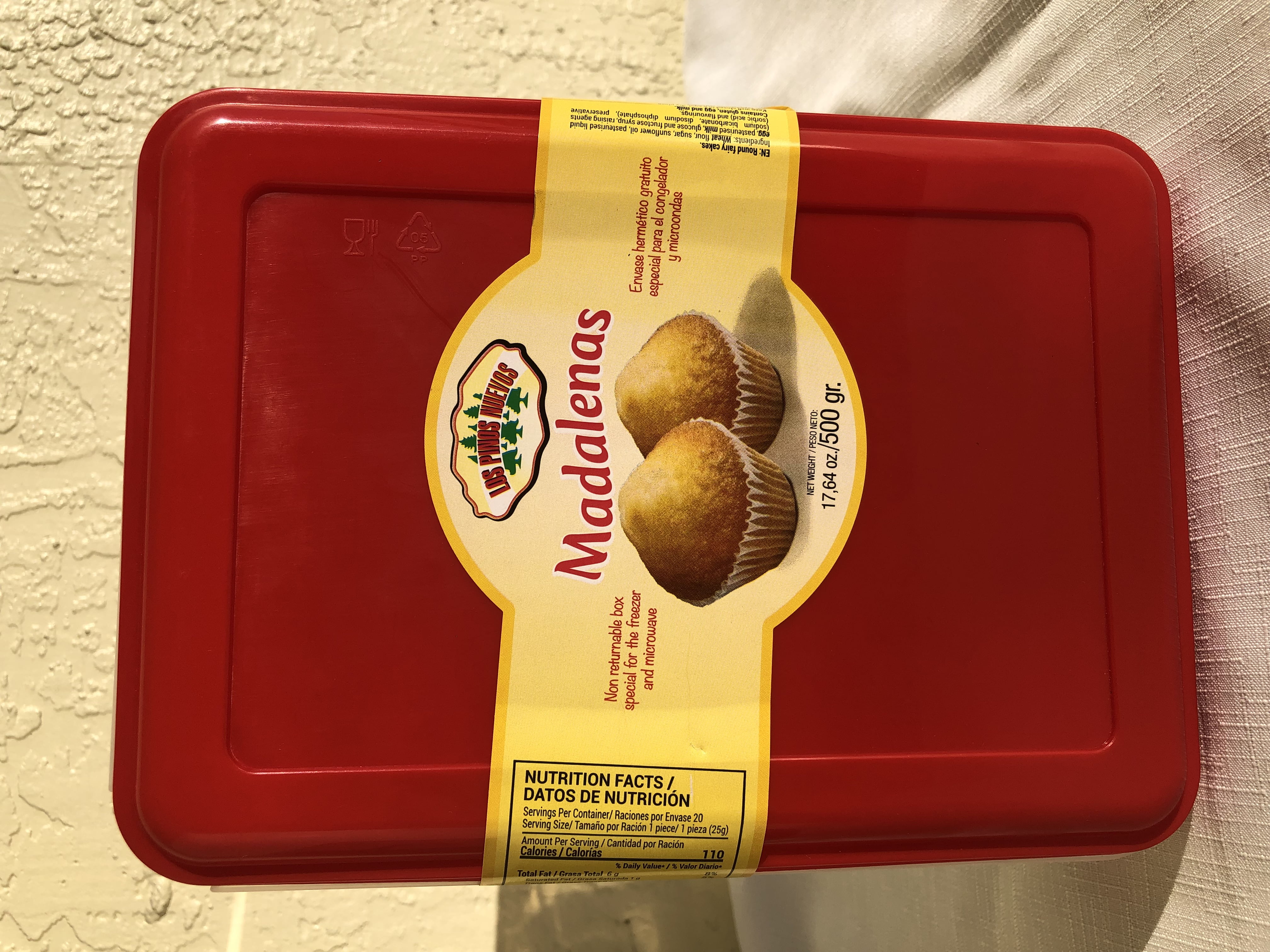 Original Flavor Muffin Cakes/Madalenas Pote Rectangular - Walmart.com