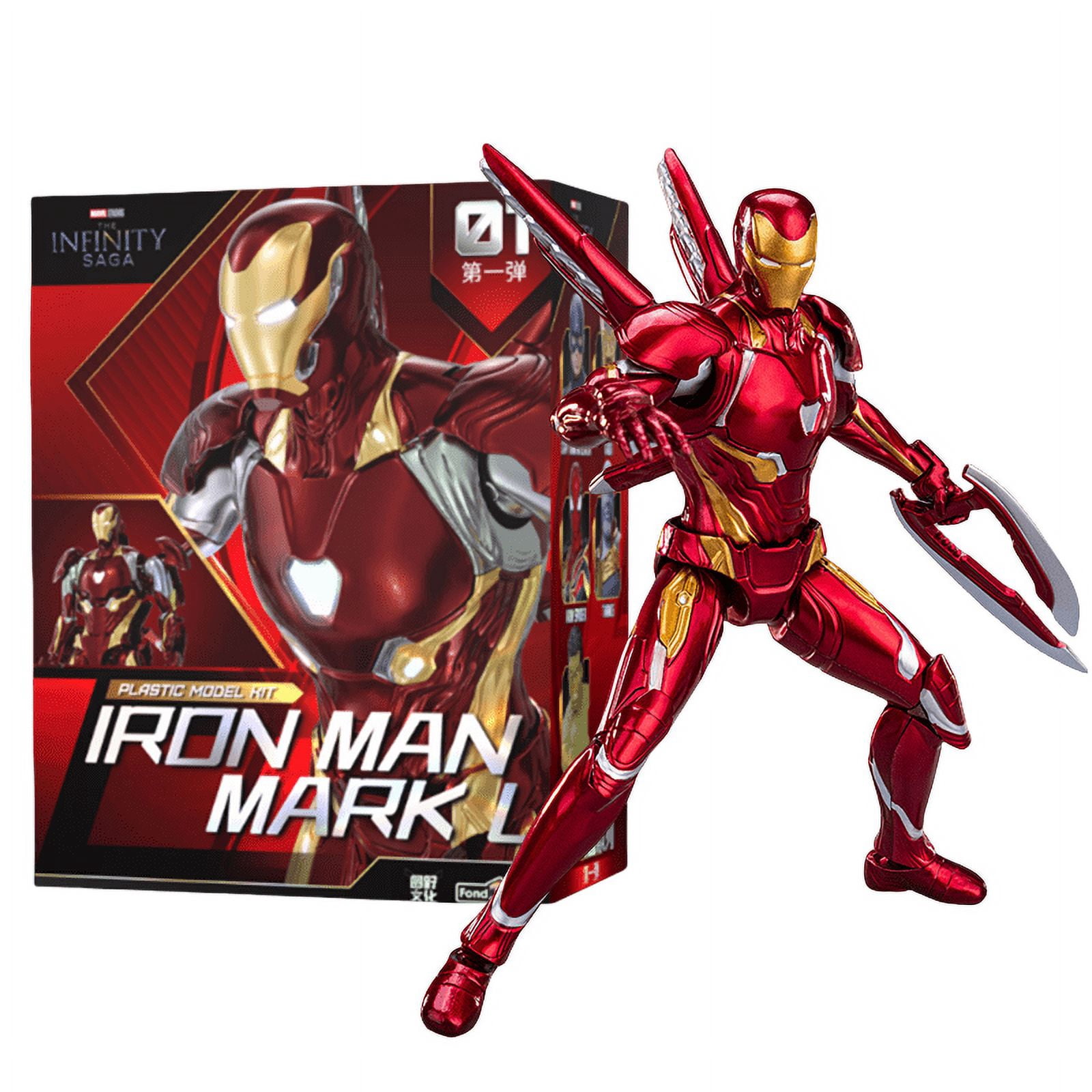 Original FondJoy Iron Man Tony Stark Legend MK42 MK43 MK50 MK6 DIY ...
