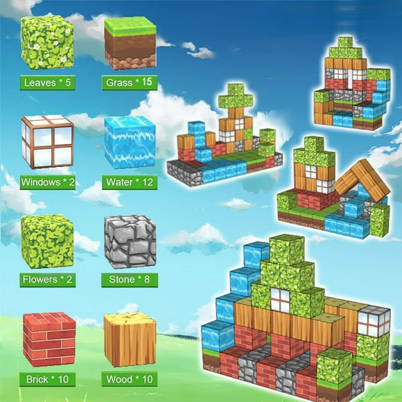 Minecraft Magnetic Blocks