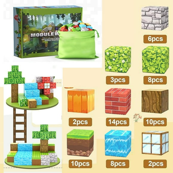 Minecraft Magnetic Blocks