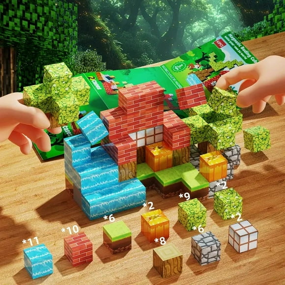 Minecraft Magnetic Blocks