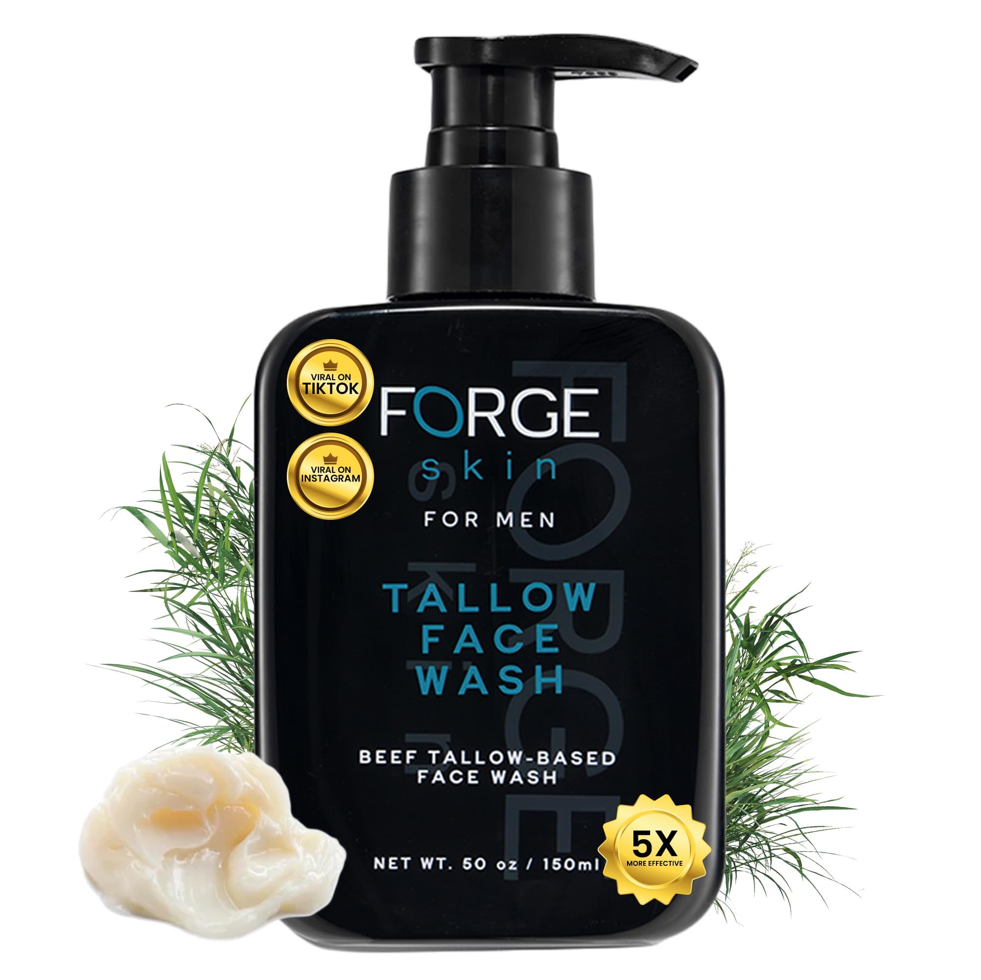 Original Forge Skin Beef SAF21 Tallow for Skin Wash | Grass Fed Beef ...