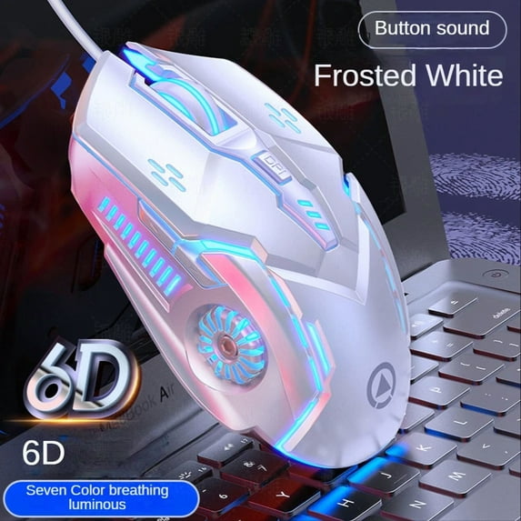 Original G5 Wired Mouse BackLight High Sensitivity 6 Keys Macro ...