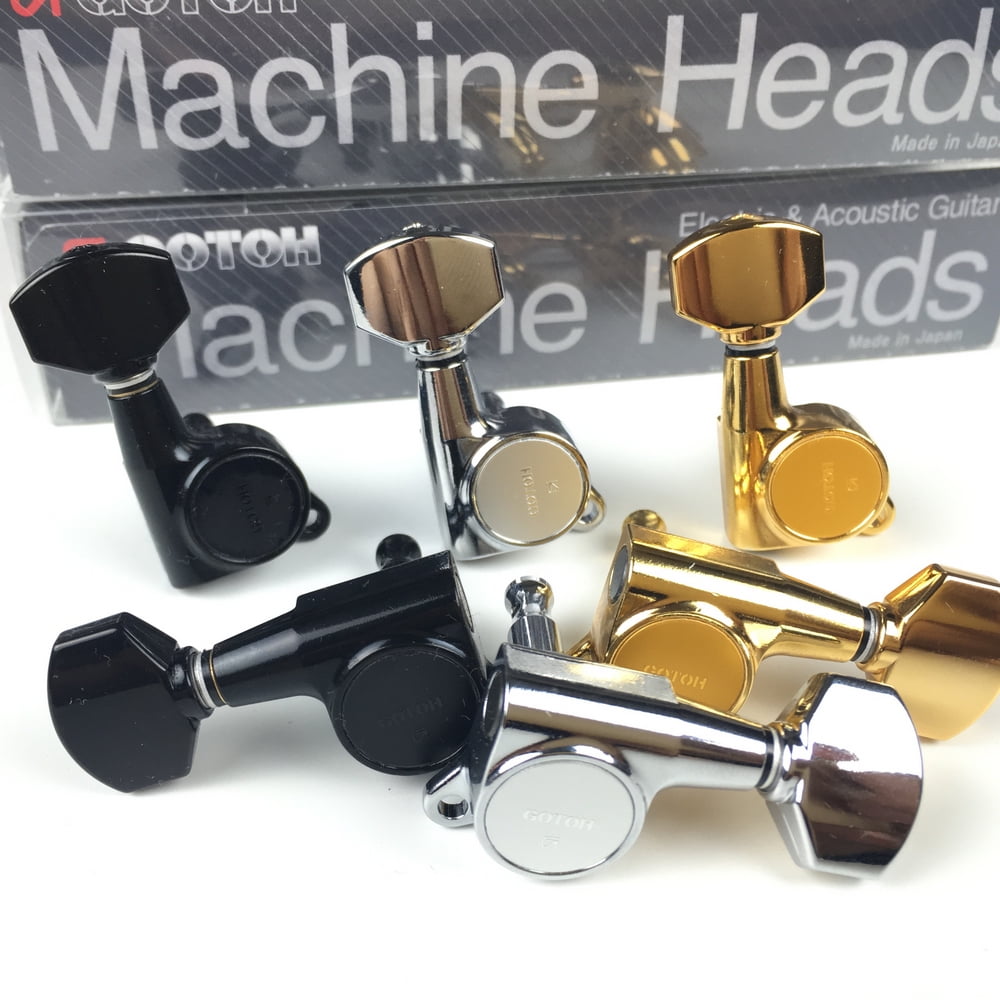 Original GOTOH SG381-07 Electric Guitar Machine Heads Tuners ( Chrome ...