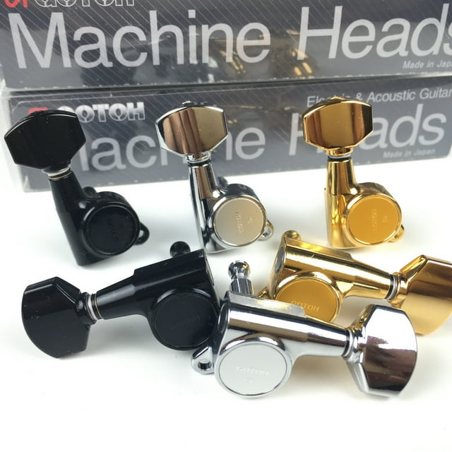 Original GOTOH SG381-07 Electric Guitar Machine Heads Tuners ( Chrome ...