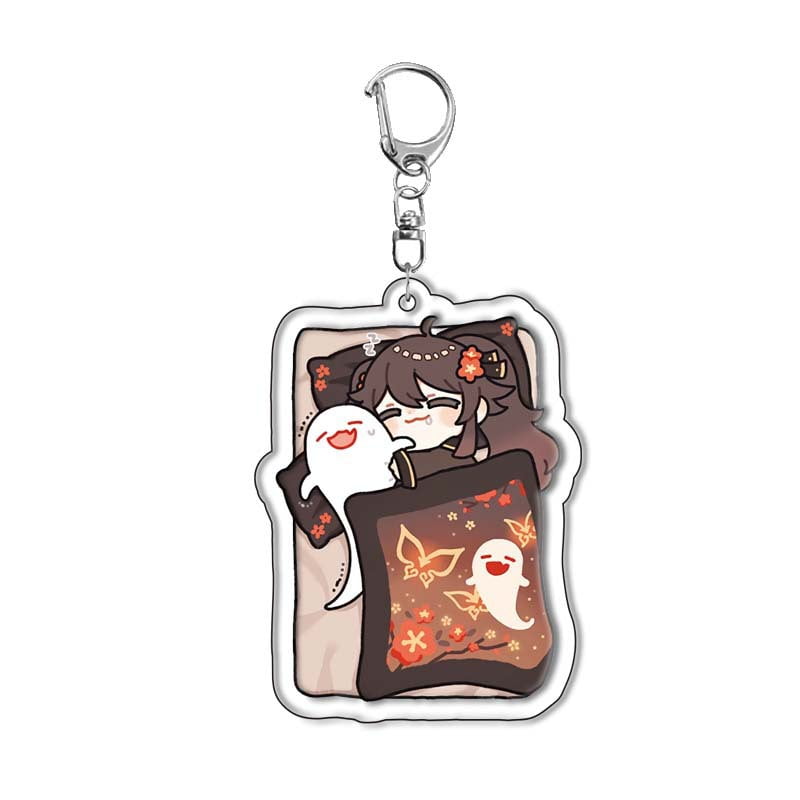 Original God cartoon game Cartoon acrylic keychain Lightning Zhong Li ...