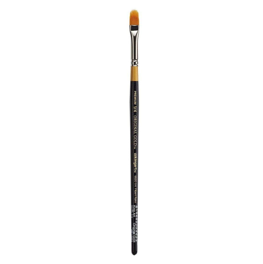 Original Gold® 9520 Filbert Rake™ Series Premium Golden Taklon ...