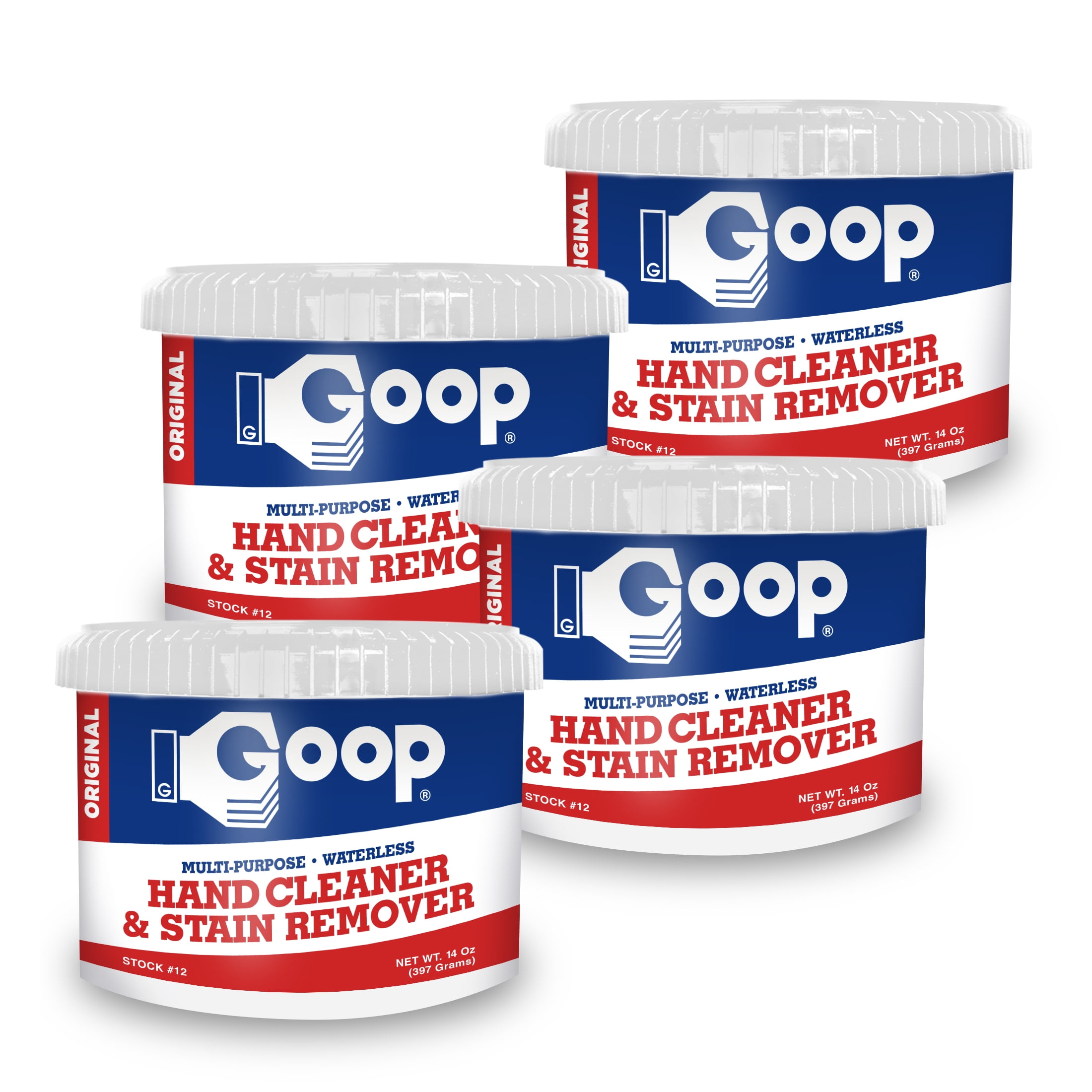 GOOP Original Multi-Purpose Waterless Hand Cleaner and Stain Remover ...
