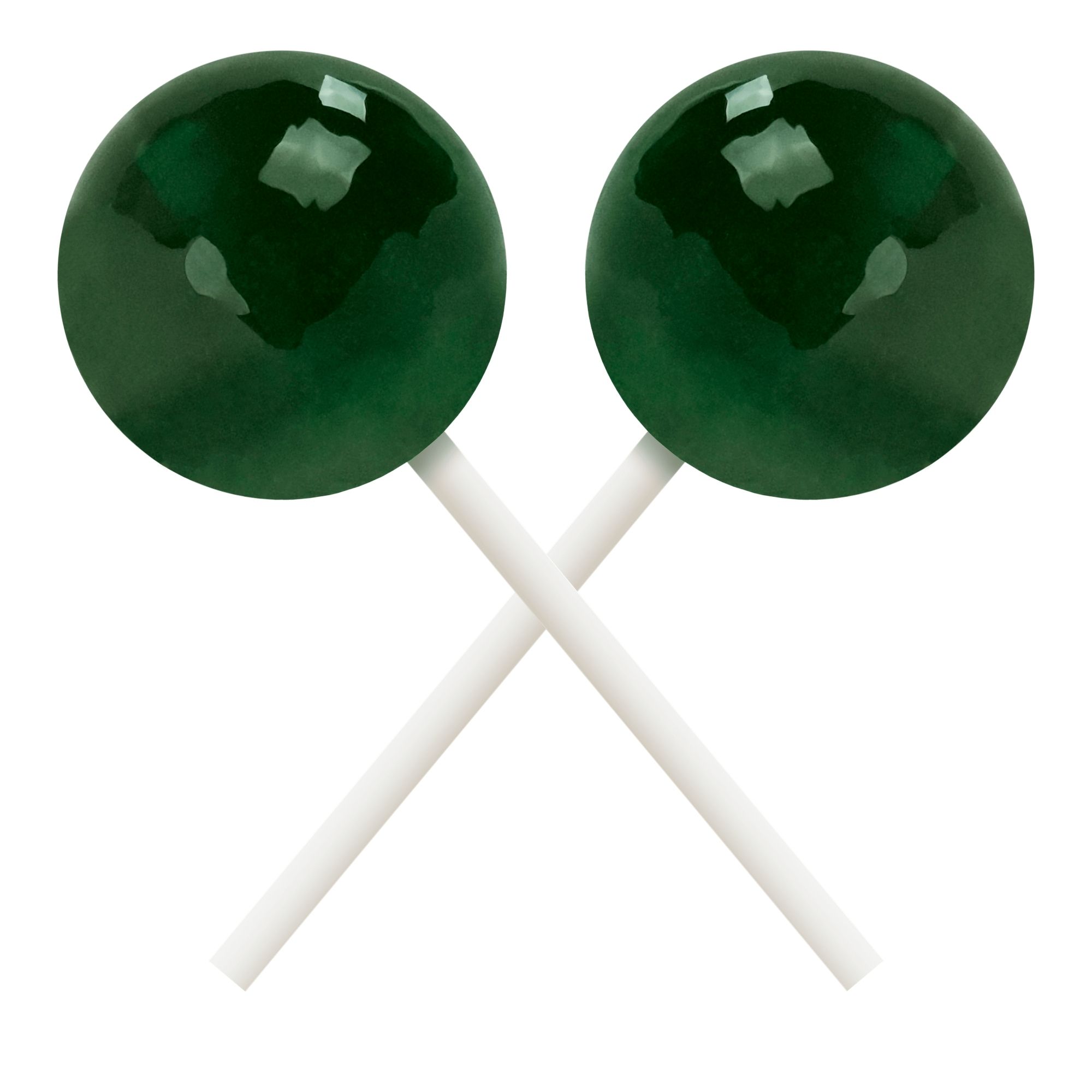 Original Gourmet 31 Gram Individually Wrapped Green Apple Lollipops, 10 ...