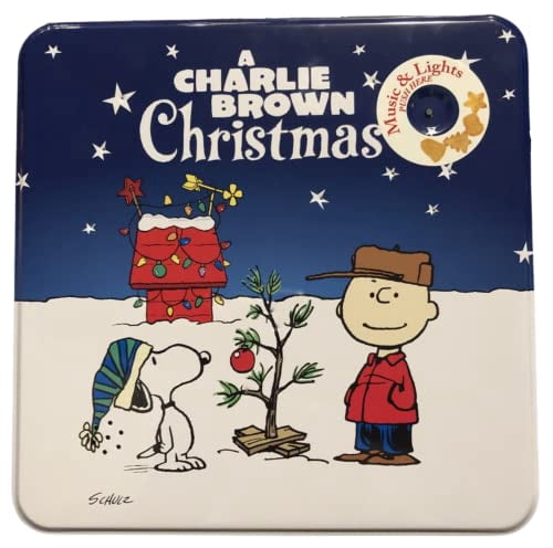 Original Gourmet Food Company Peanuts Sugar Cookie Tin- Plays Peanuts ...
