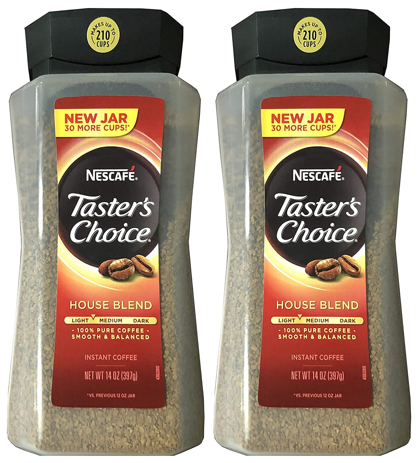 Original Gourmet Instant Coffee 14 Oz, Pack of 2 - Walmart.com