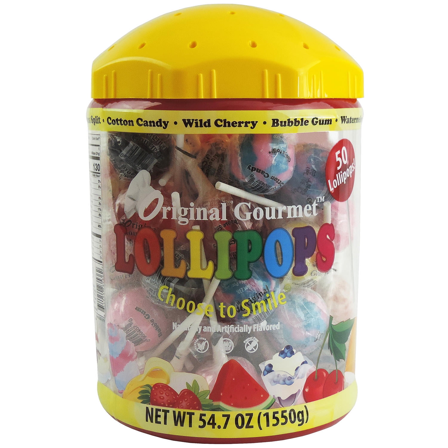 Original Gourmet Lollipop Tub (54.7oz) - Walmart.com