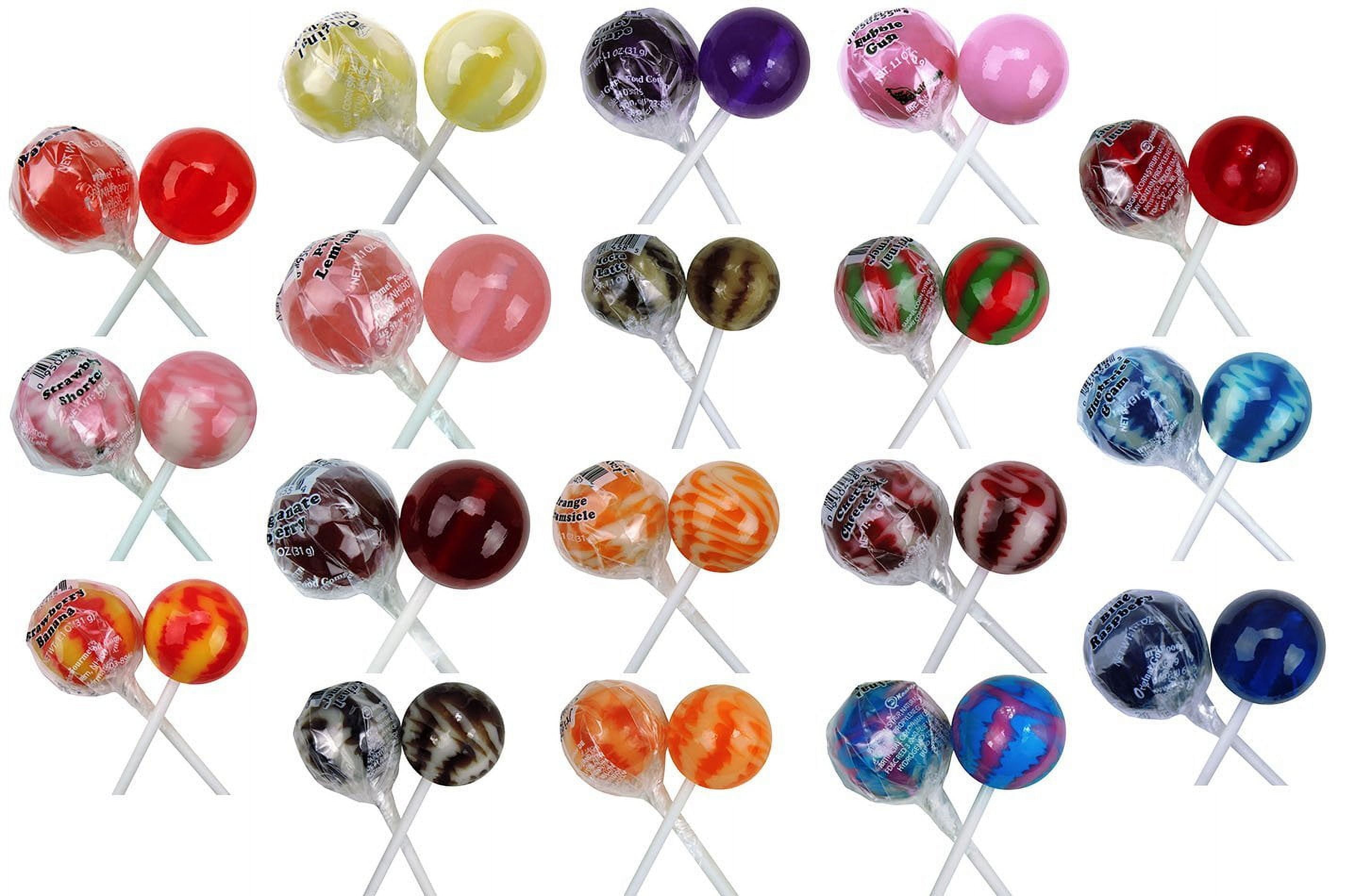 Original Gourmet Lollipops, Original and Cream Swirl Medley, 60 Count ...