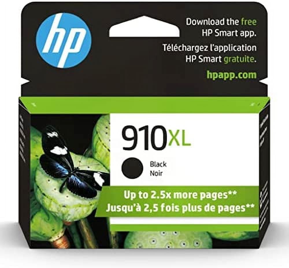 HP 910XL Black High-yield Ink | For HP OfficeJet 8010, 8020, Pro 8030 ...