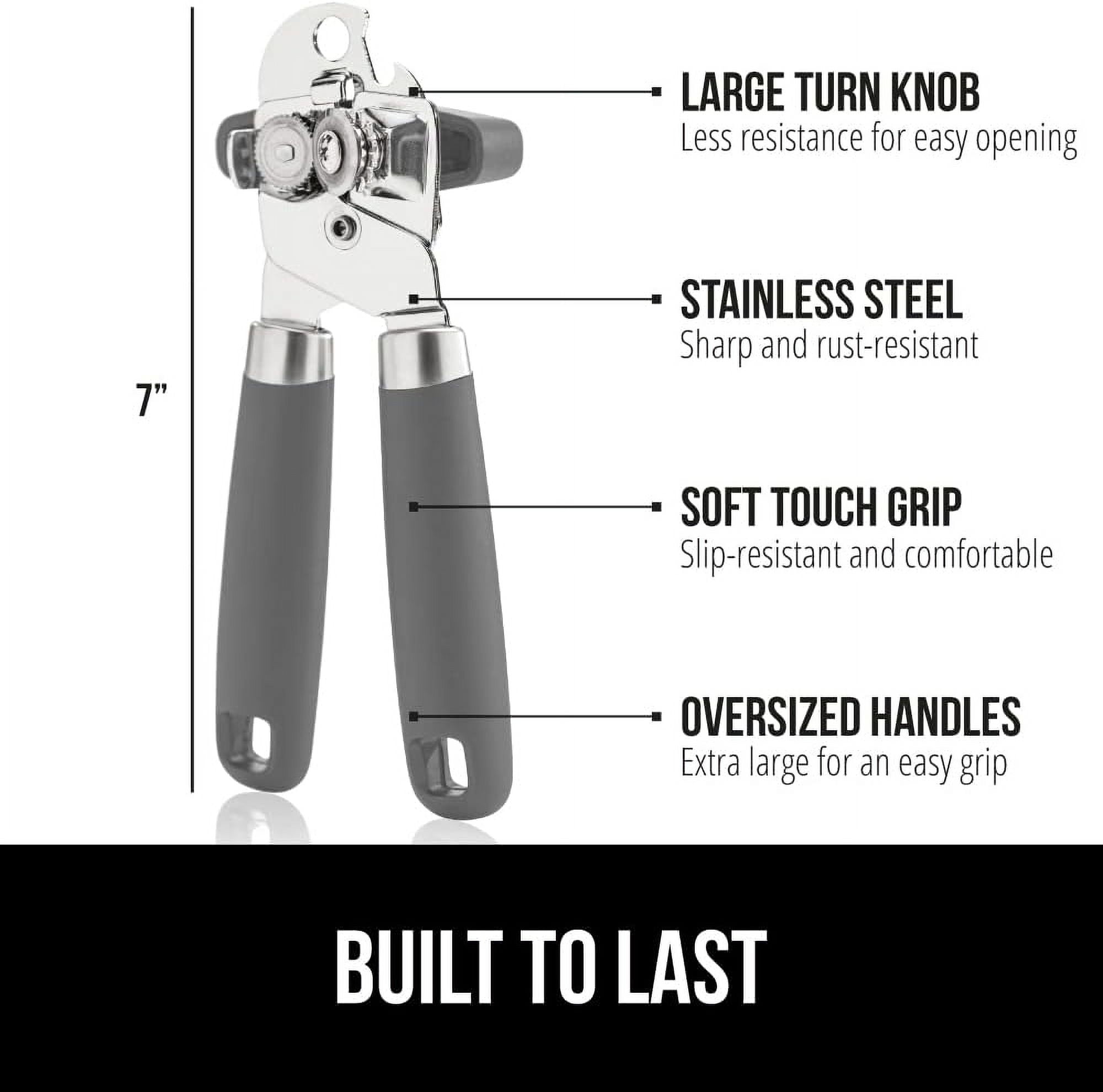 The Original Heavy Duty Stainless Steel Smooth Edge Manual Can Opener ...