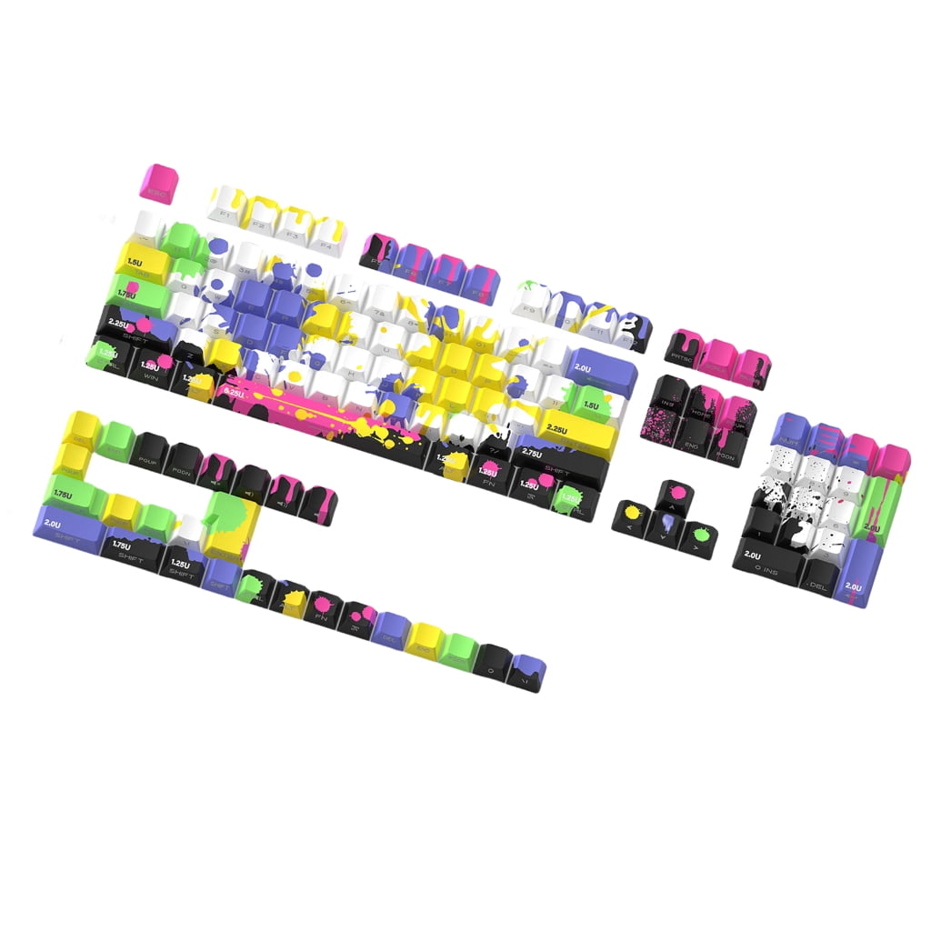 Original Height 130Key Translucent Keycaps With Side Engraving ...