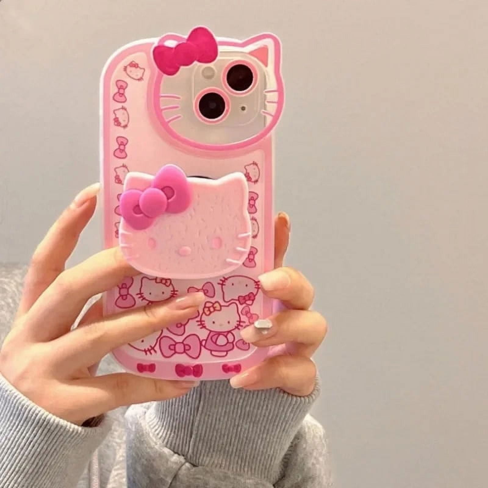 Original Hello Kitty Stand Phone Cases For iPhone 15 14 11 13 12 Pro ...