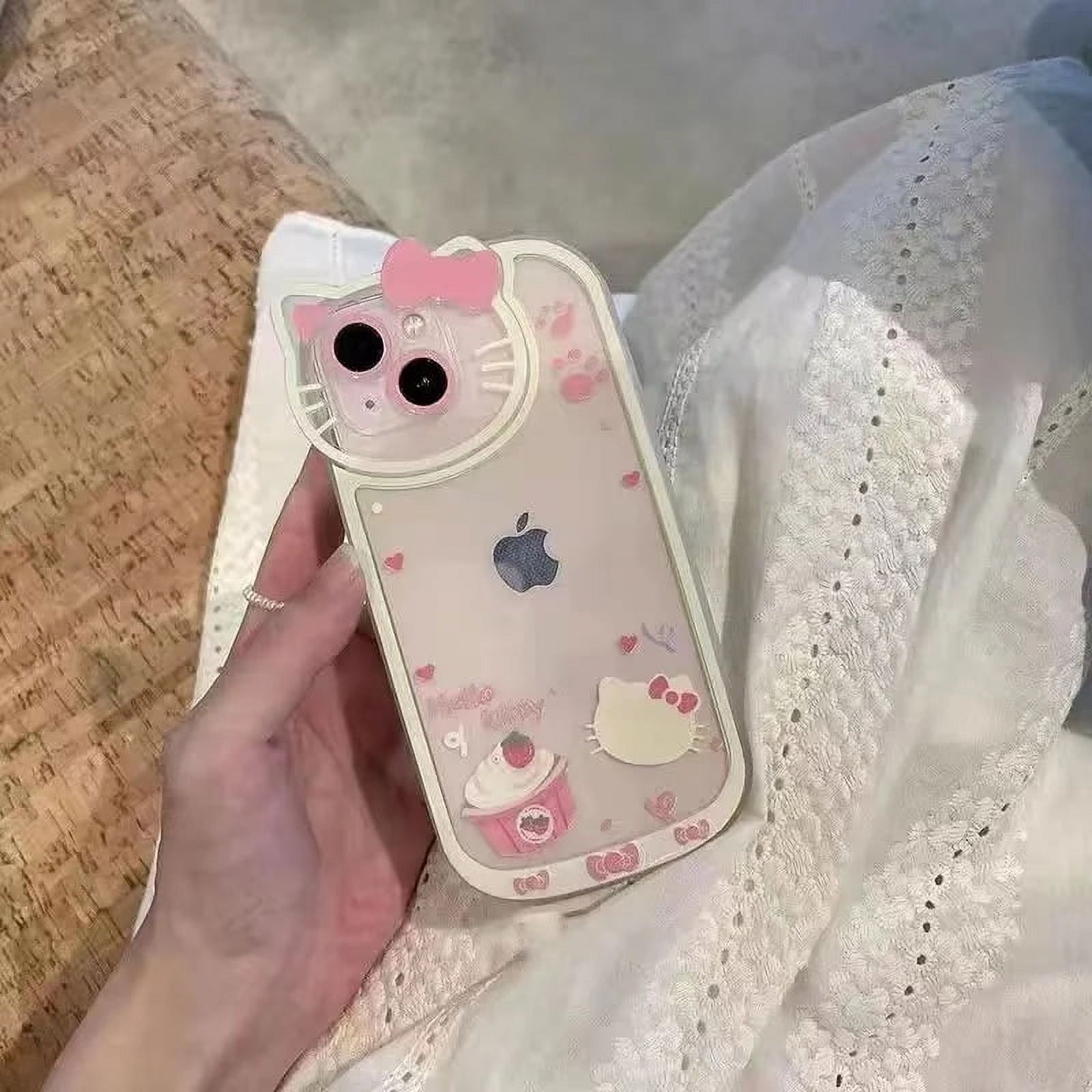 Original Hello Kitty Stand Phone Cases For iPhone 15 14 11 13 12 Pro ...