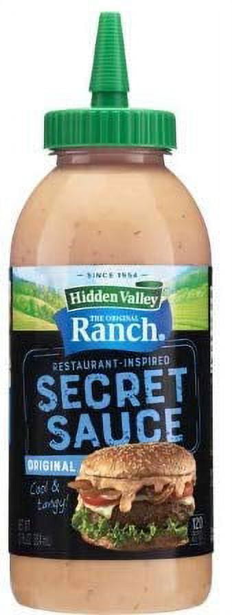 Original Hidden Valley Ranch Secret Sauce Cool And Tangy ( 2 Bottles ...