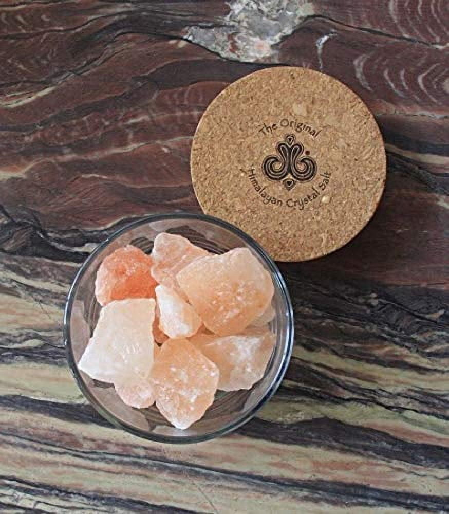 Original Himalayan Crystal Salt Stones in Sole Jar - Walmart.com