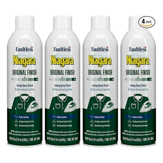 Original Hold Spray Starch for Clothes, Wrinkle Remover & Ironing Aid ...