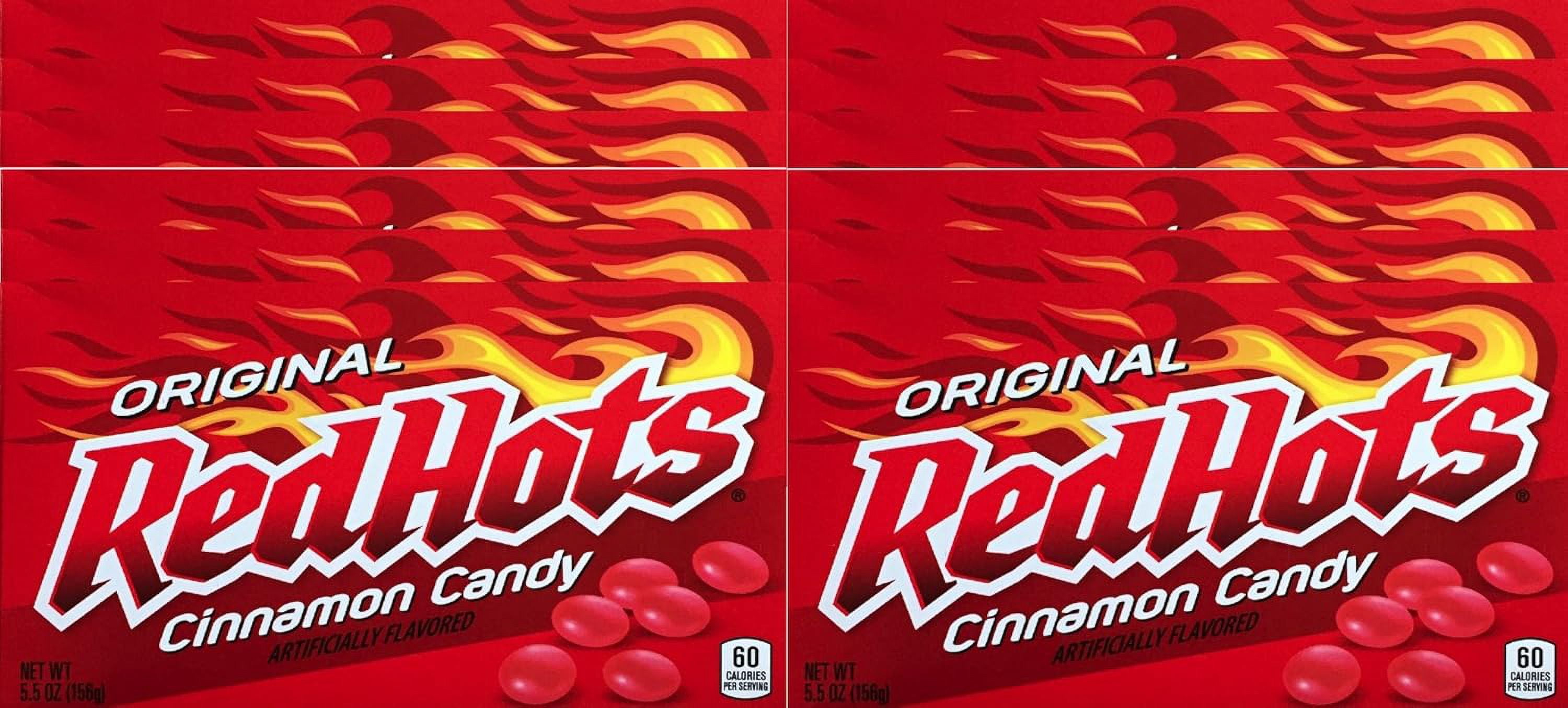 Original Hots Theater Box Cinnamon Candy Net WT 5.5 Oz (pack of 12 ...