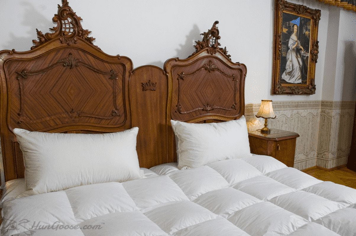 Original Hungarian Goose Down high loft HunGoose Deluxe Exclusive Queen ...