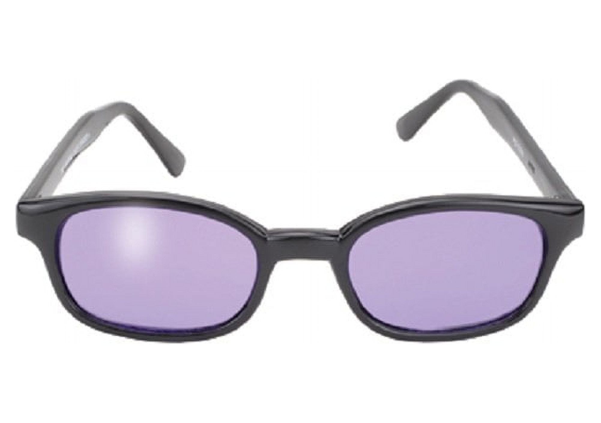 Original Kd's Biker Purple Lenses Black Frames Sunglasses - Walmart.com