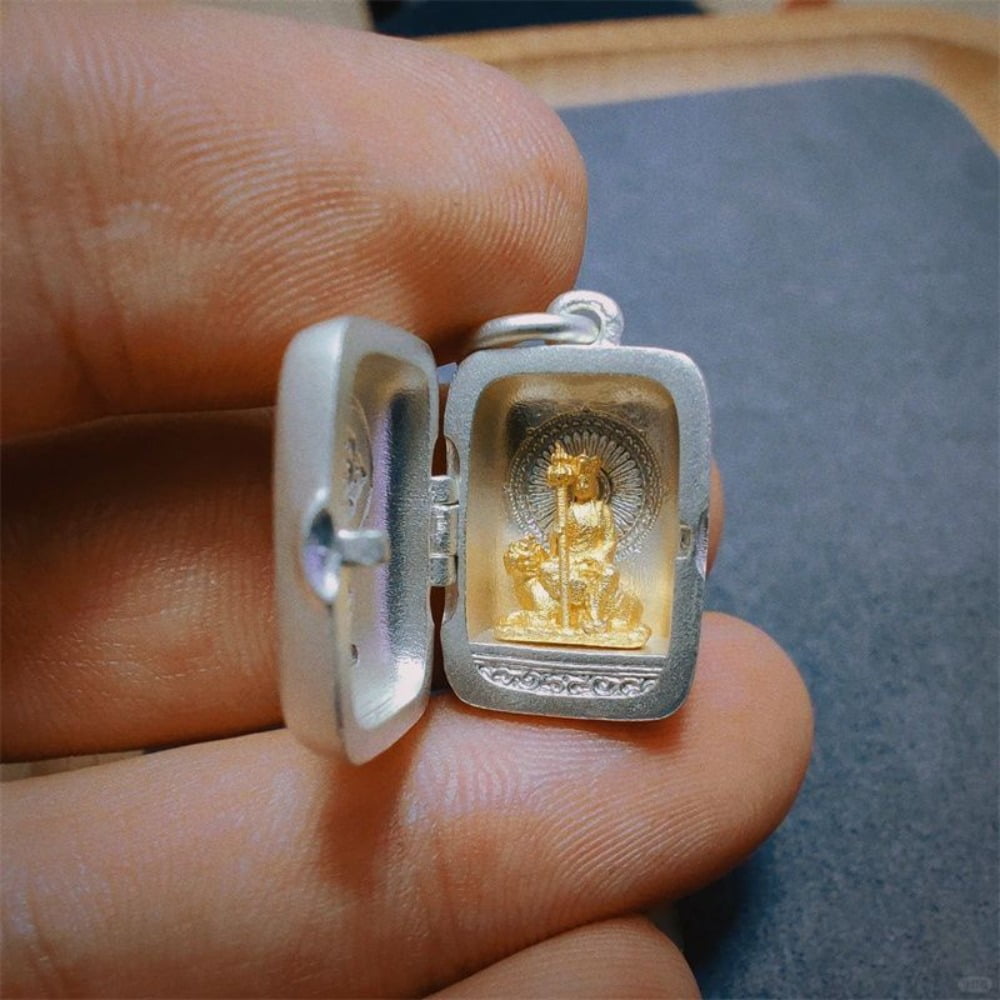 Original Kizo King Bodhisattva Mini Micro-engraving Portable Buddha ...