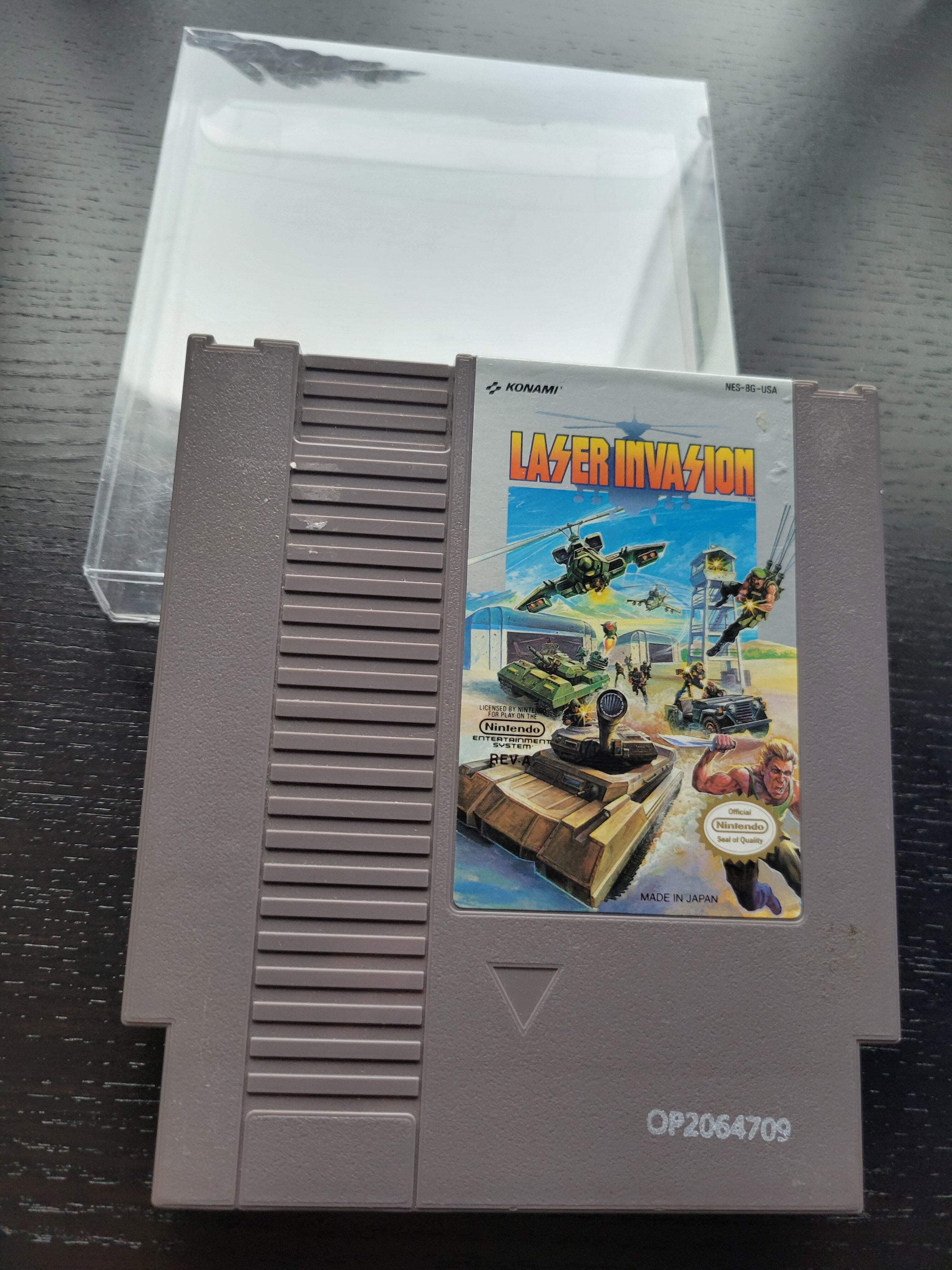 Original LASER INVASION - NES (1991 Nintendo Entertainment System) 72 ...