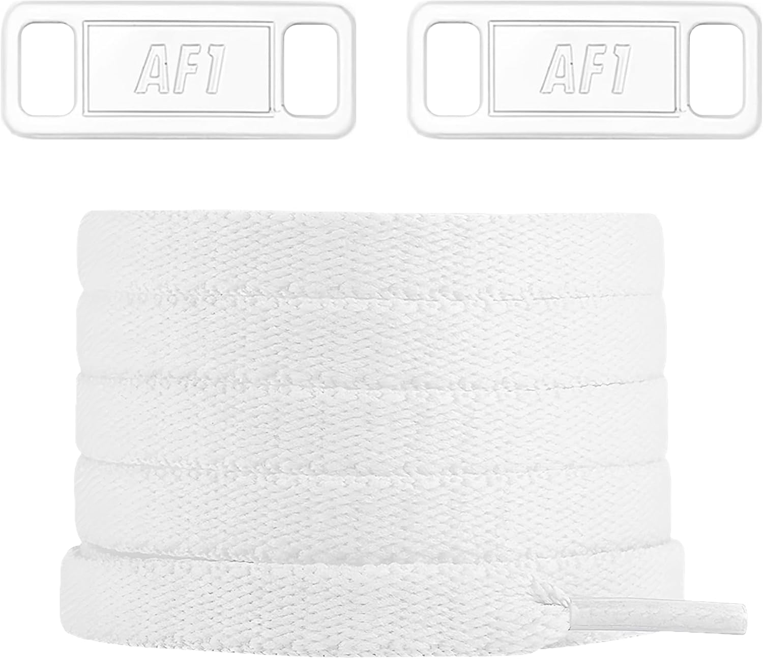 Original Laces with AF1 metal tags, 47-54” Flat Replacement Shoelaces ...