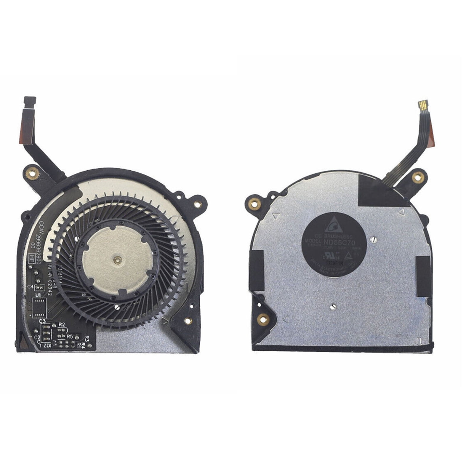 Original Laptop CPU GPU Cooling Fan for XPS 13 7390 2-in-1 4Pin 4Wire ...