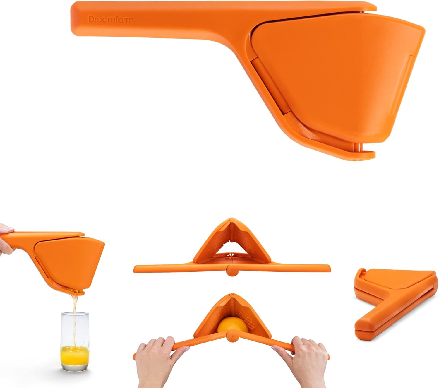 Original Lemon Fluicer Easy Squeeze Folding Citrus Juicer -10 inches ...