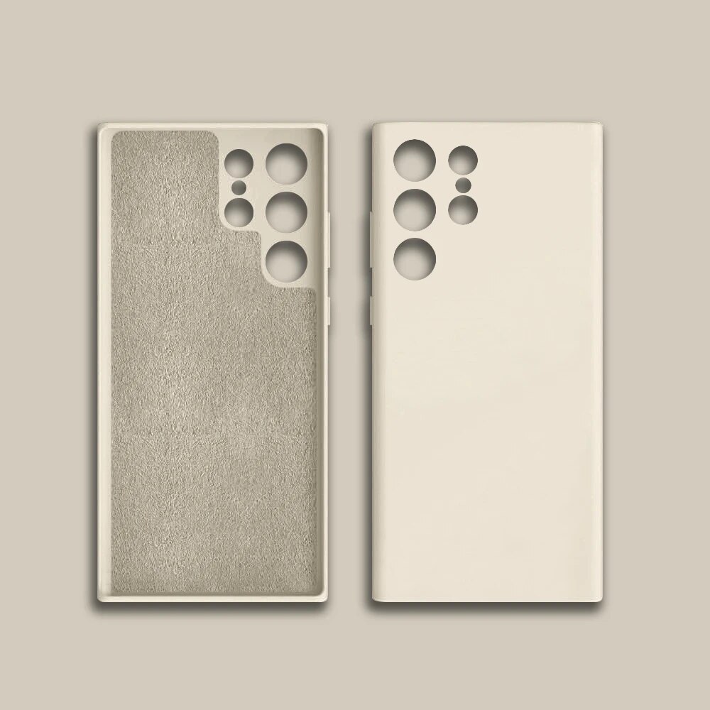 Original Liquid Silicone Cases For Samsung Galaxy S24 S23 Ultra S22 Plus S21 FE S20 A54 A53 A52 ...