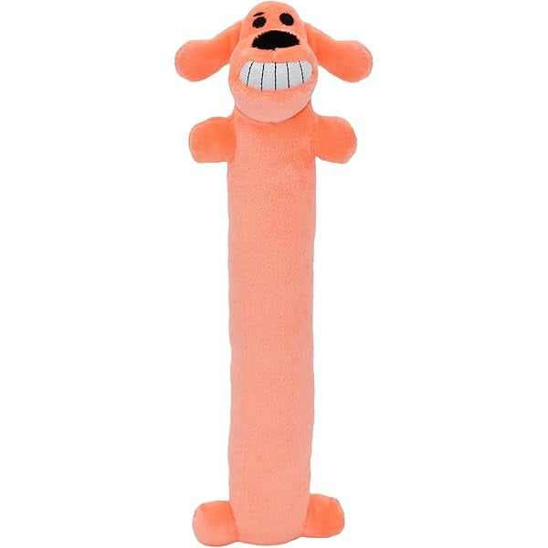 Original Loofa Dog Plush Toy - Squeaky Toy for All Dogs - Extra Soft ...