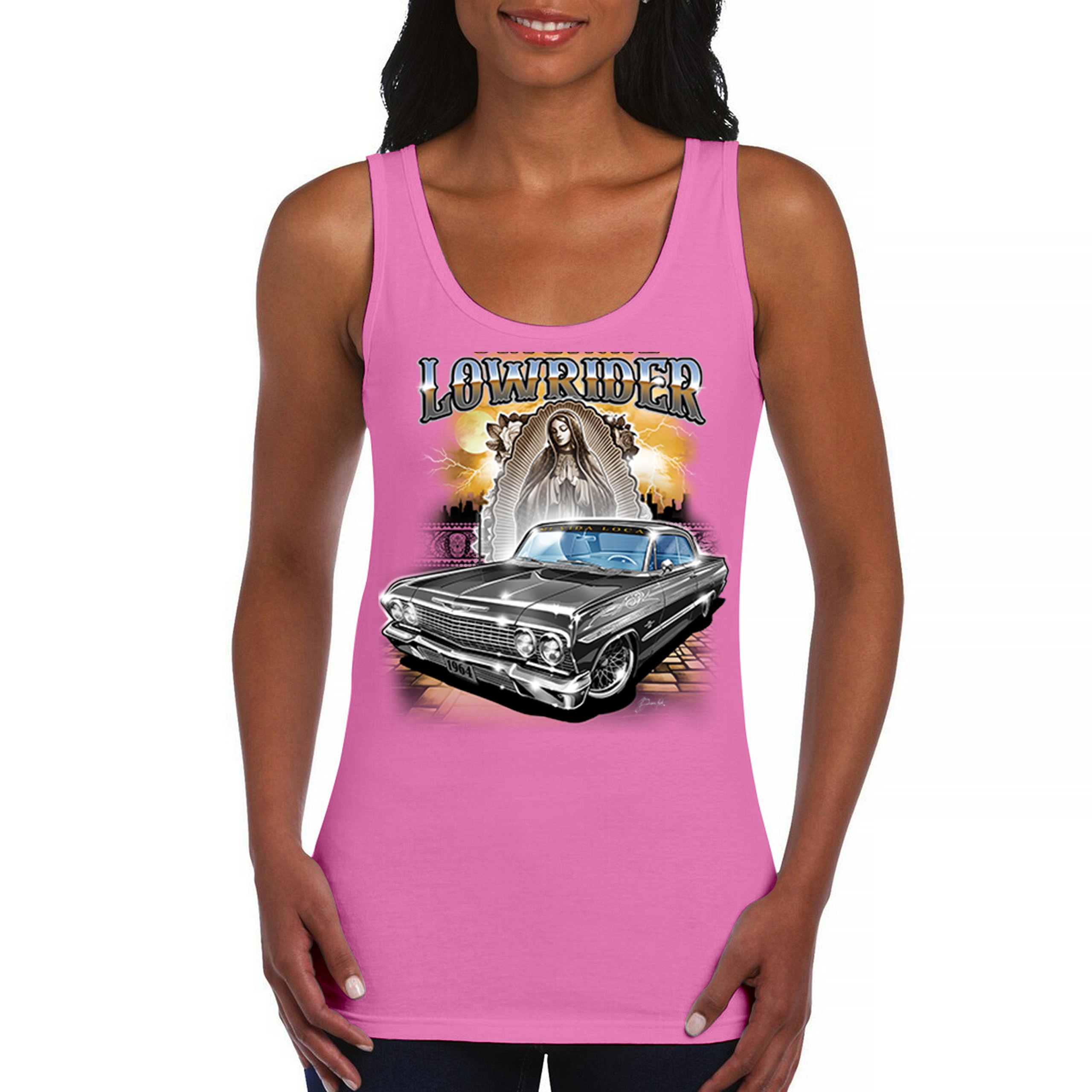 Original Lowrider Women's Tank Top Mexican-American Custom Low and Slow ...