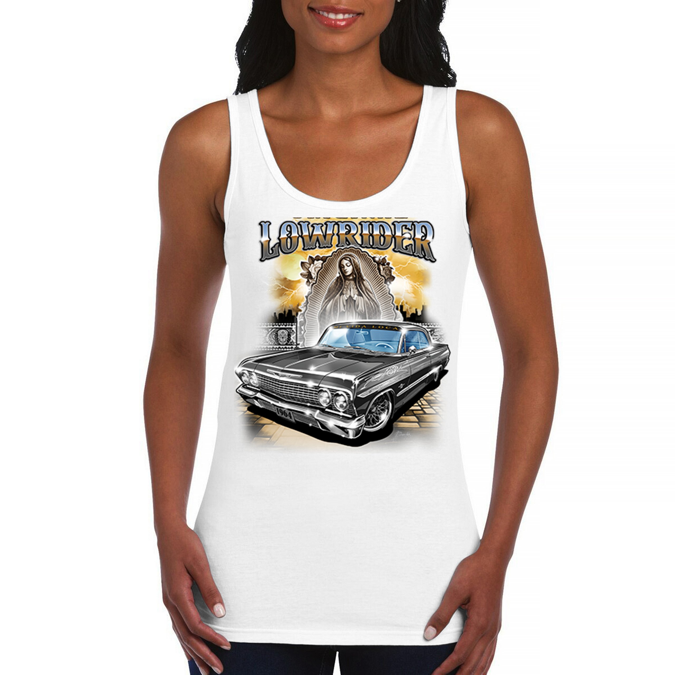 Original Lowrider Women's Tank Top Mexican-American Custom Low and Slow ...