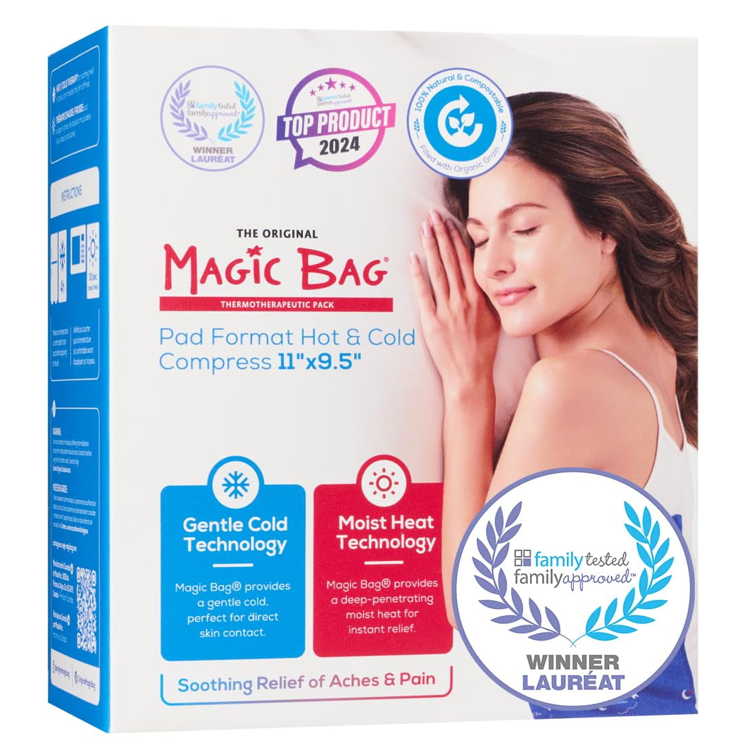 The Original Magic Bag Practical Magic Bag Heating Compress, Hot/Cold ...