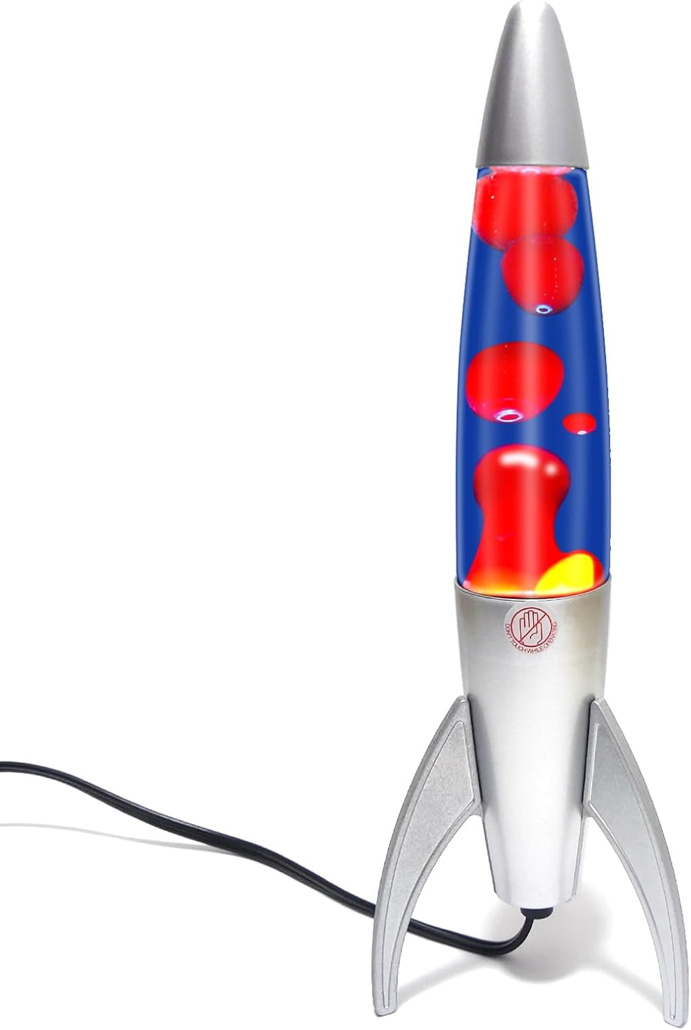 Original Magma Lamp with Blue Liquid and Red Wax, 14.5 Inch Motion Cool ...