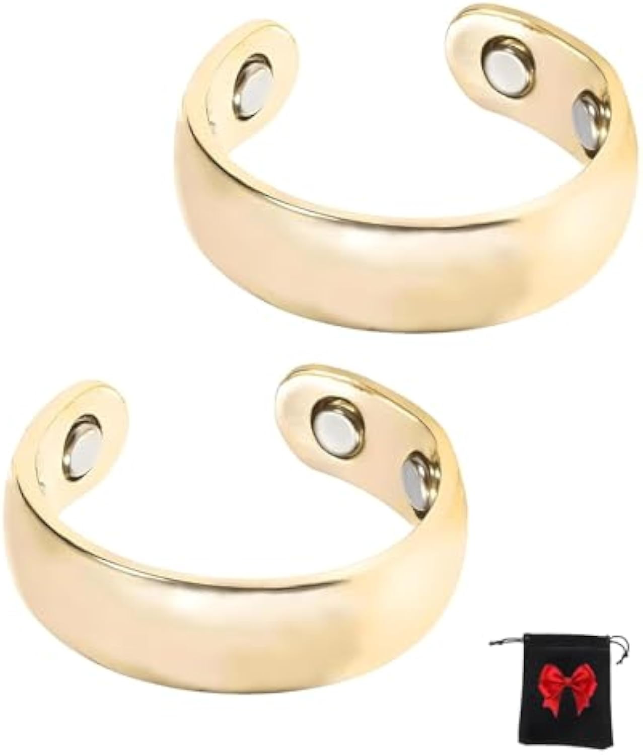 Original Magnetic Wellness Ring for Women/Men, Adjustable Open ...