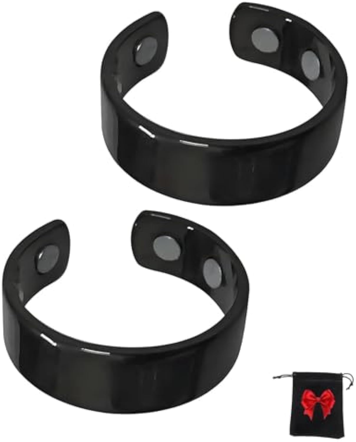 Original Magnetic Wellness Ring for Women/Men, Adjustable Open ...