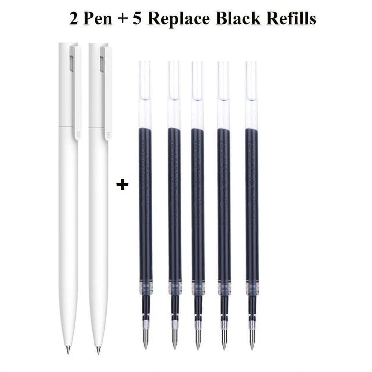 Original Mi Gel Pen 0.5mm Black Refill No Cap Bullet Pen Smooth ...