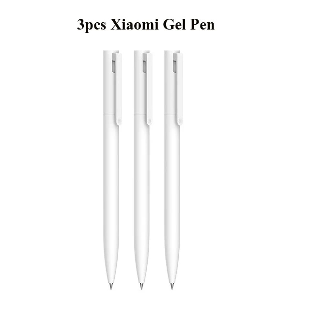 Original Mi Gel Pen 0.5mm Black Refill No Cap Bullet Pen Smooth ...
