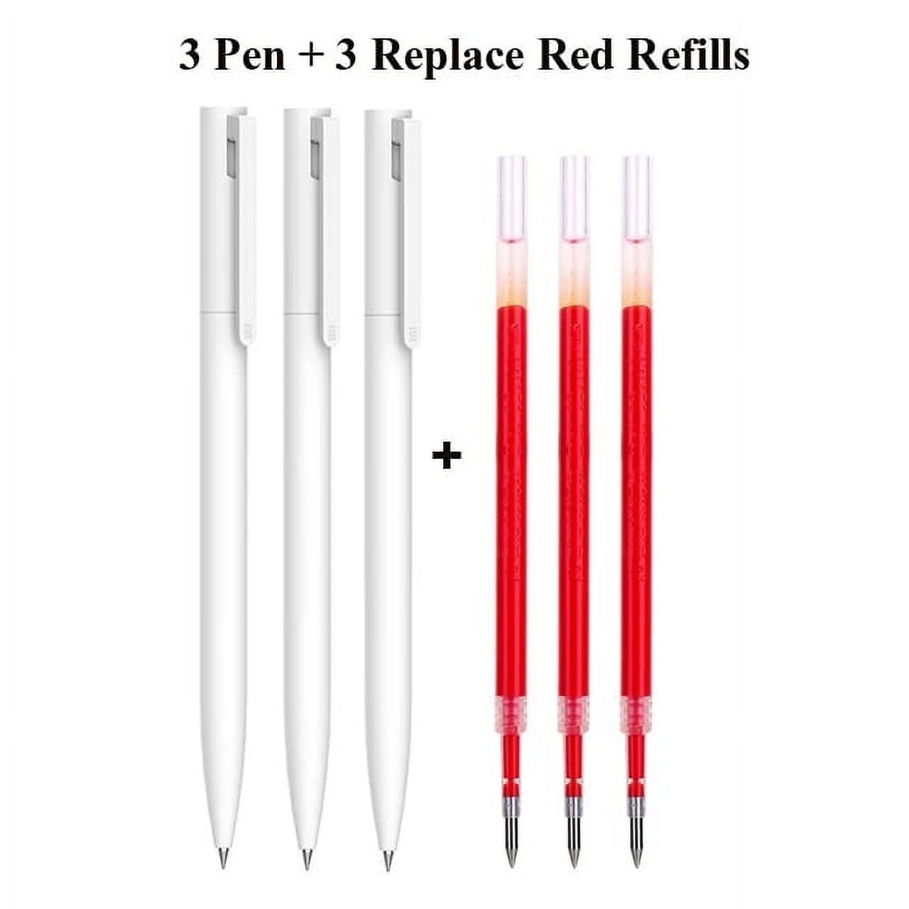 Original Mi Gel Pen 0.5mm Black Refill No Cap Bullet Pen Smooth ...