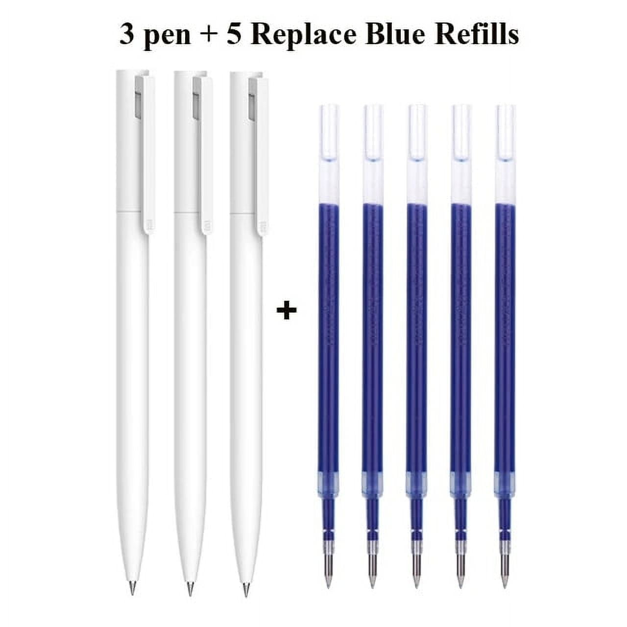 Original Mi Gel Pen 0.5mm Black Refill No Cap Bullet Pen Smooth ...