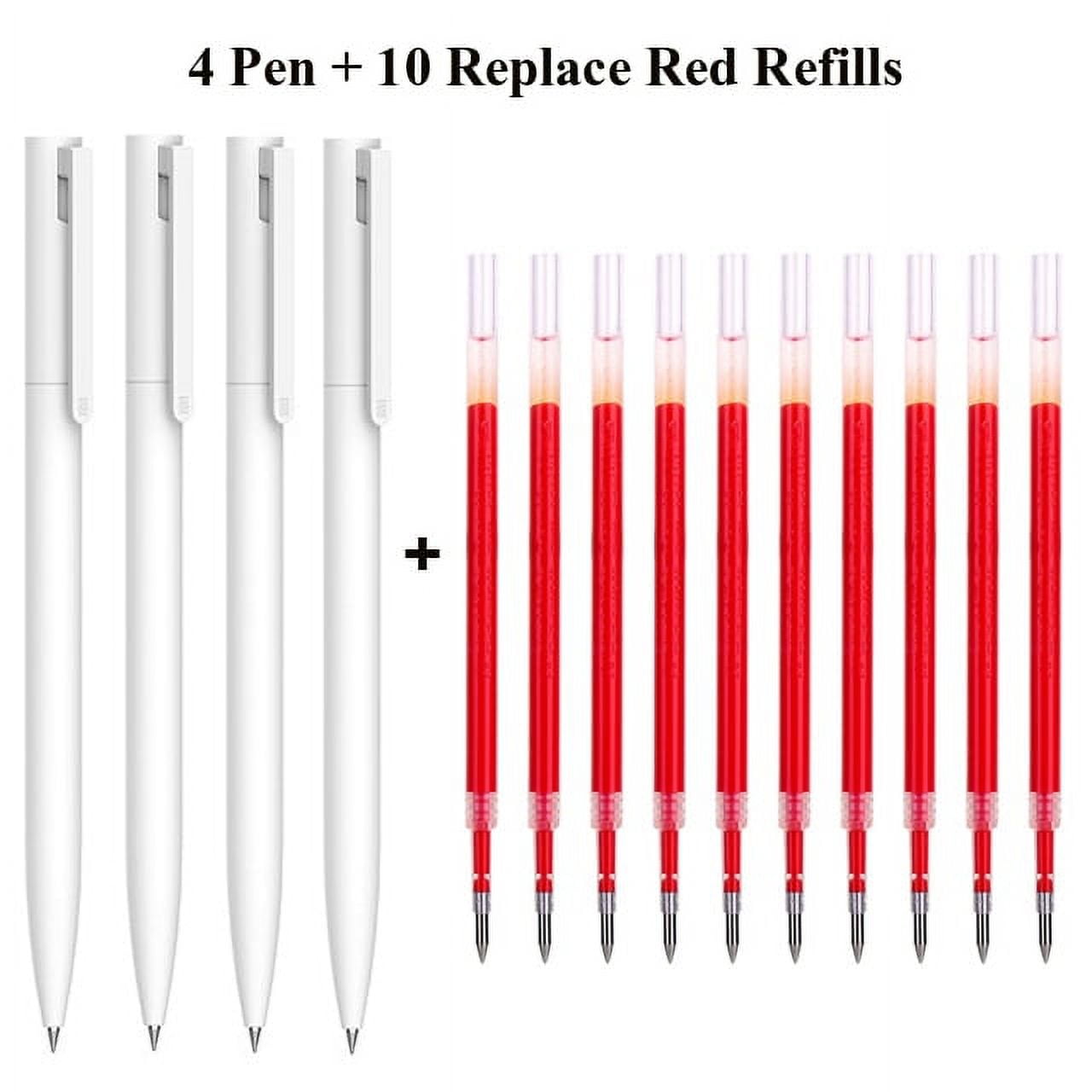 Original Mi Gel Pen 0.5mm Black Refill No Cap Bullet Pen Smooth ...