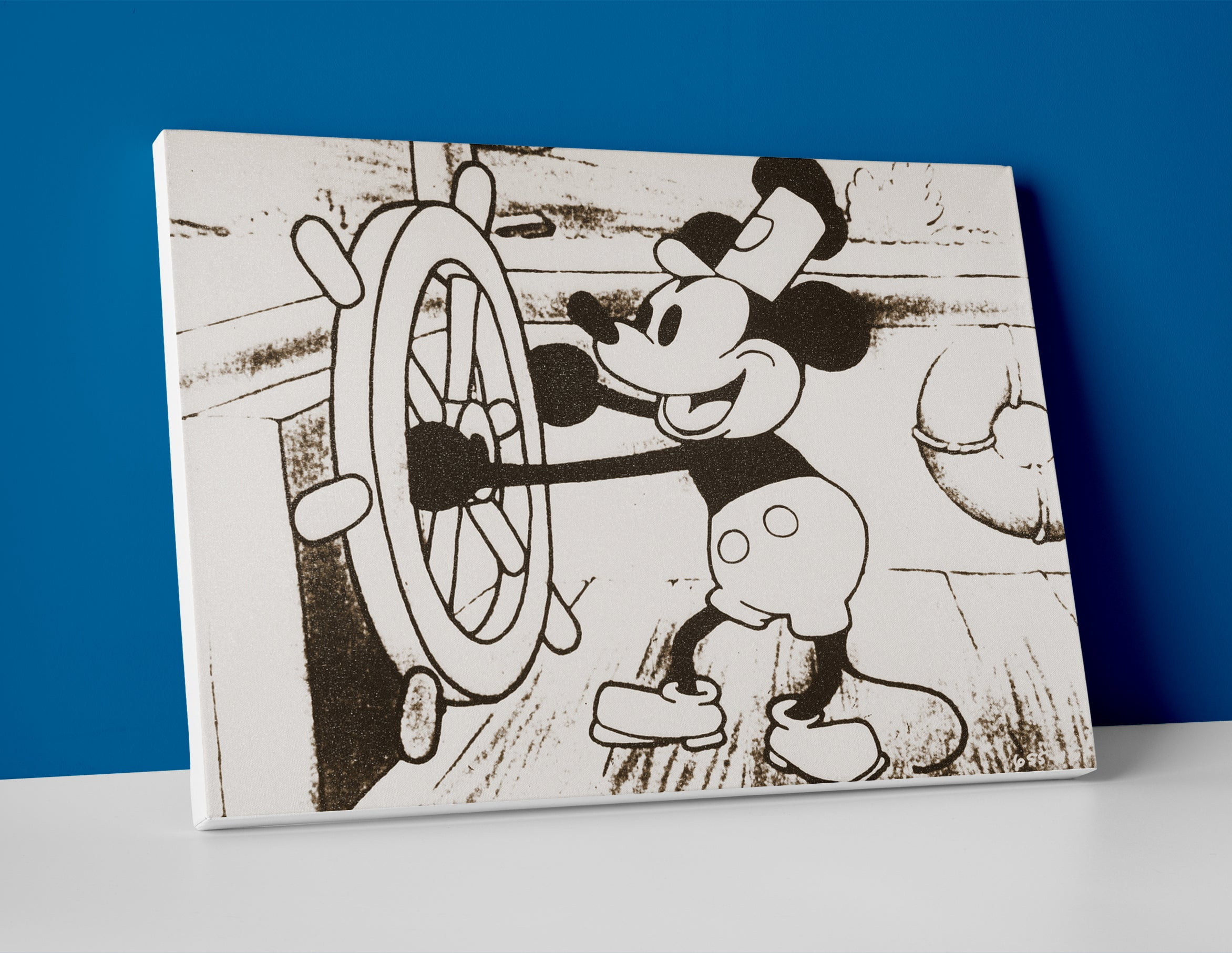 Original Mickey Mouse Poster or Canvas Wall Art - Walmart.com