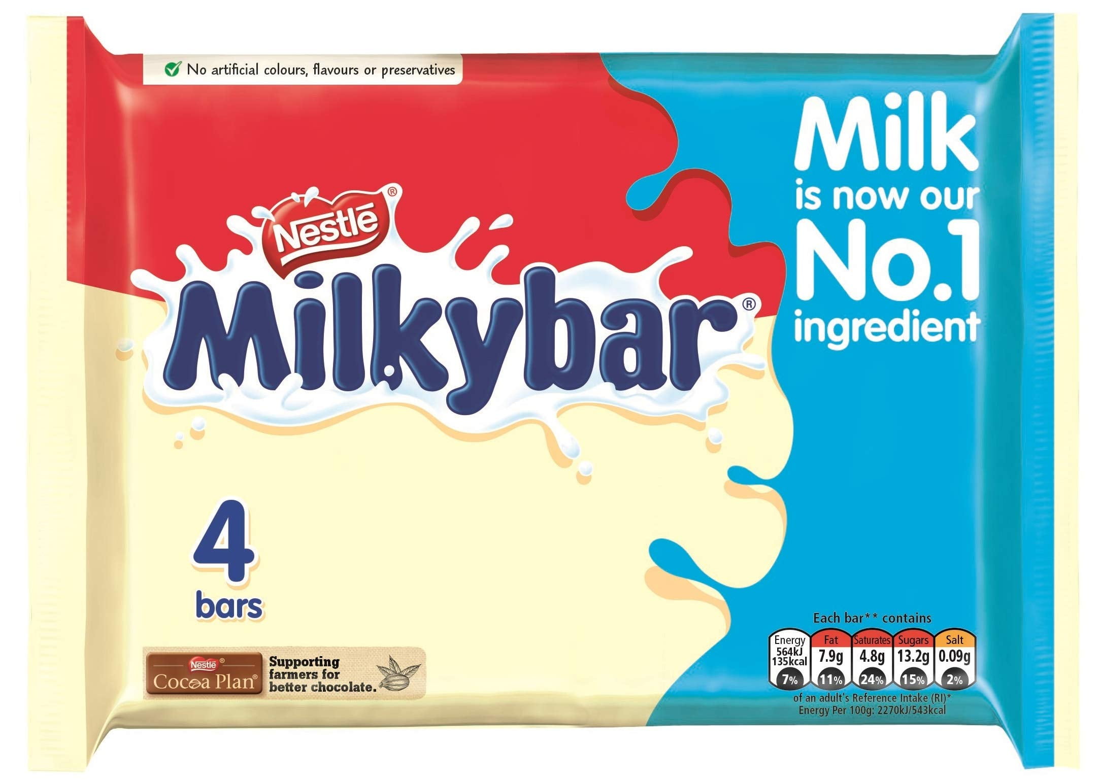 Original Milky Bar White BCF26 Chocolate Pack imported from the UK ...